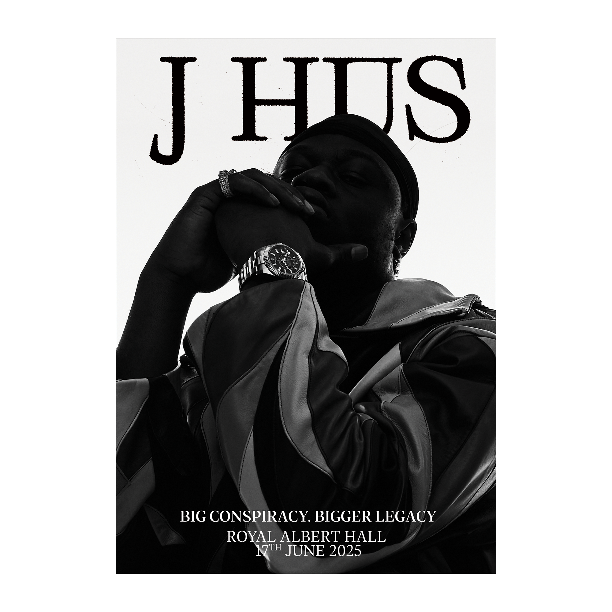 Big Conspiracy Royal Albert Hall Poster | J Hus | Official Store