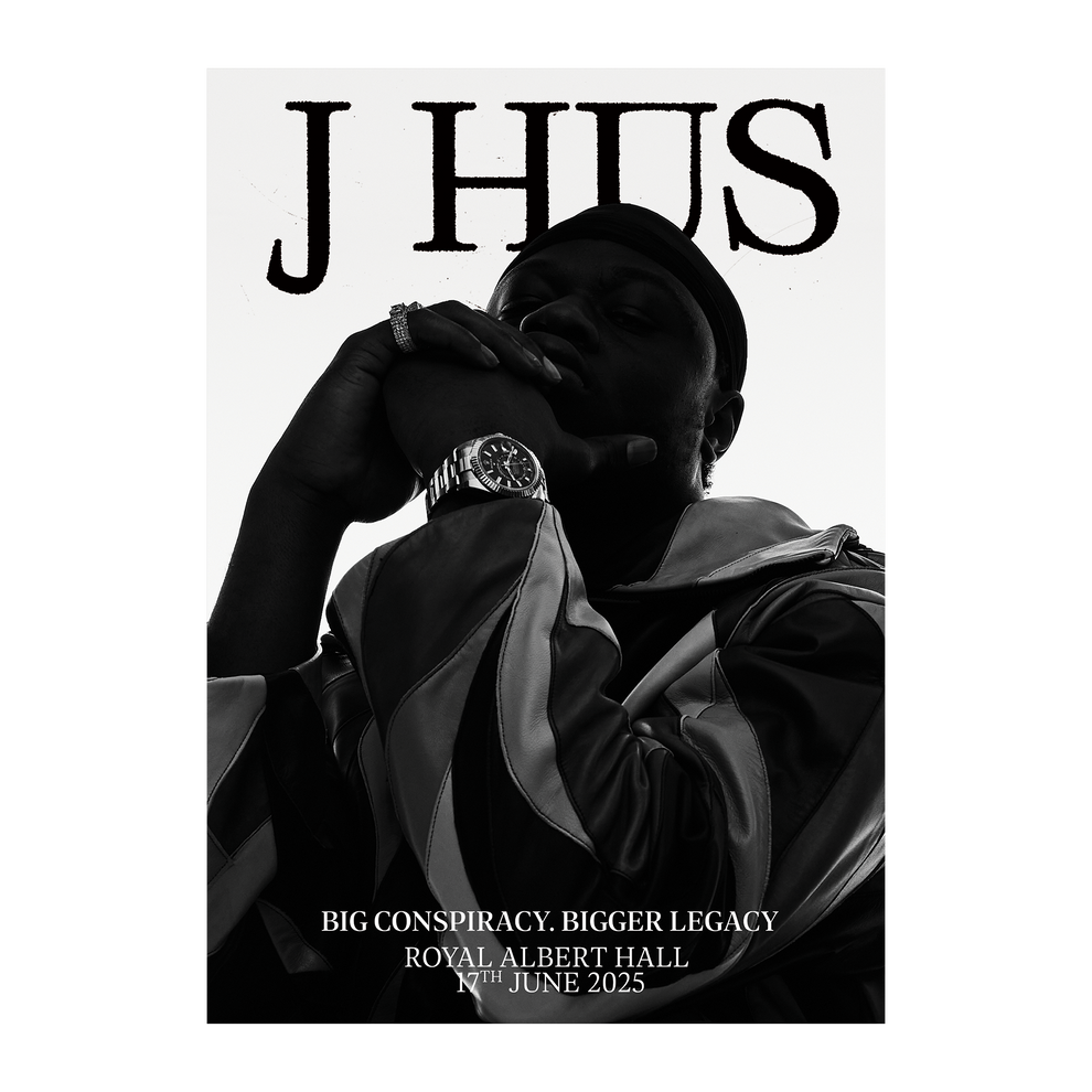 Big Conspiracy Royal Albert Hall Poster | J Hus | Official Store